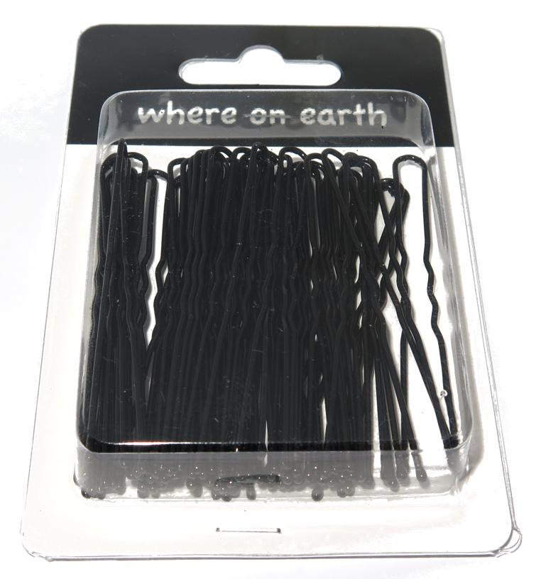 50 Fringe Pins Black - Basics